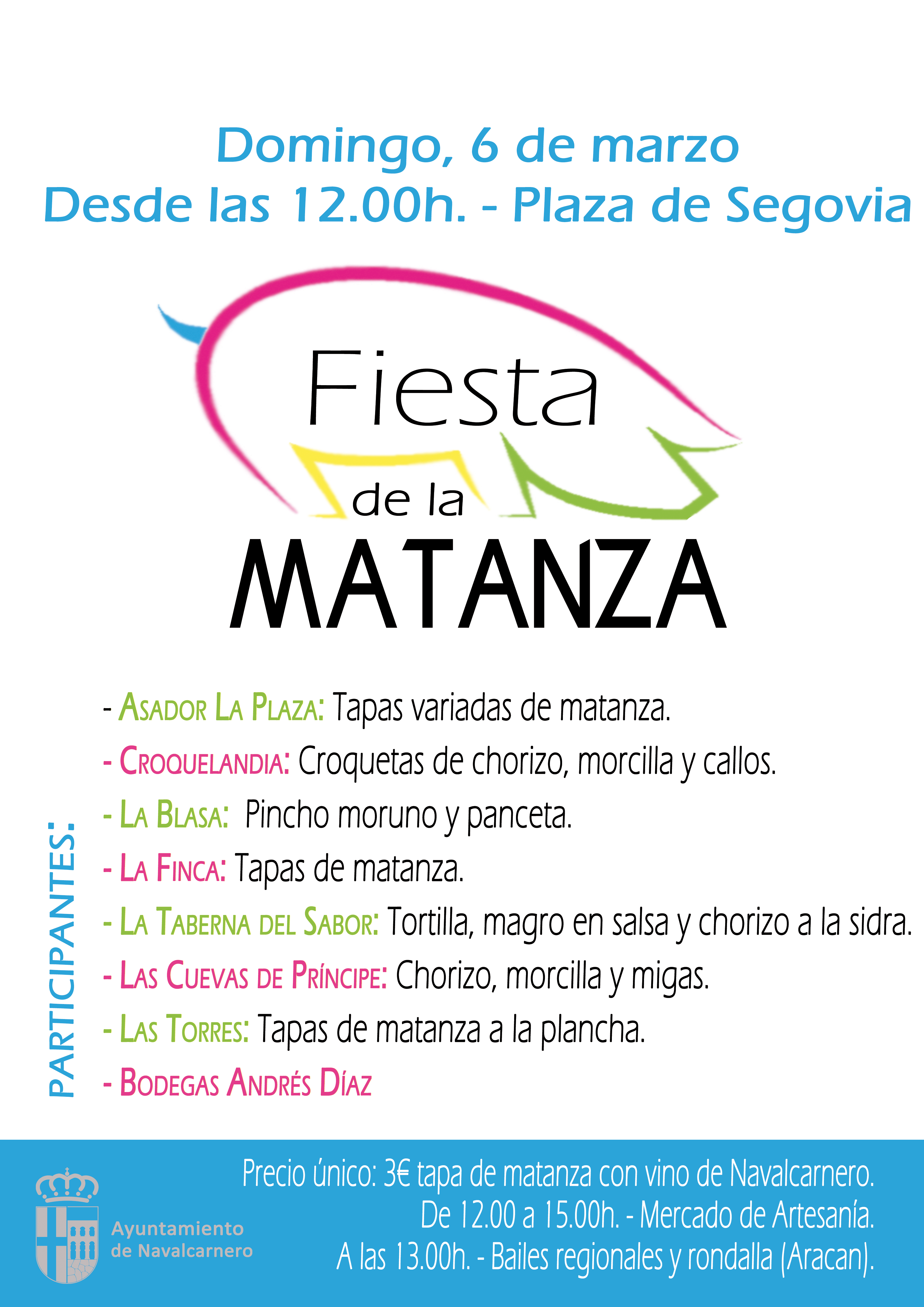 Fiesta de la matanza en Navalcarnero - Madrid Enoturismo